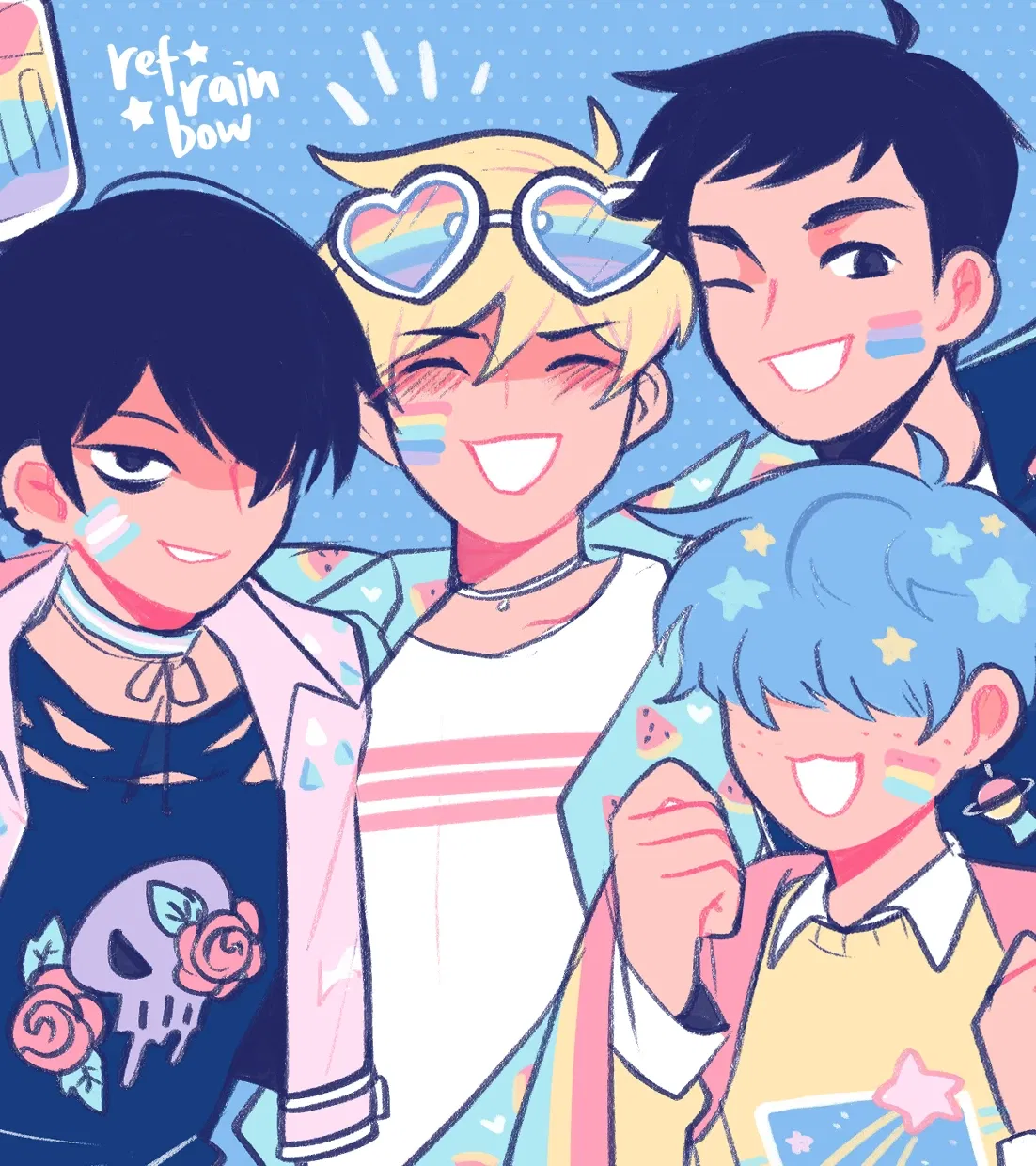 Boyfriends (Felix, Adrian, Vincent, Kevin)
