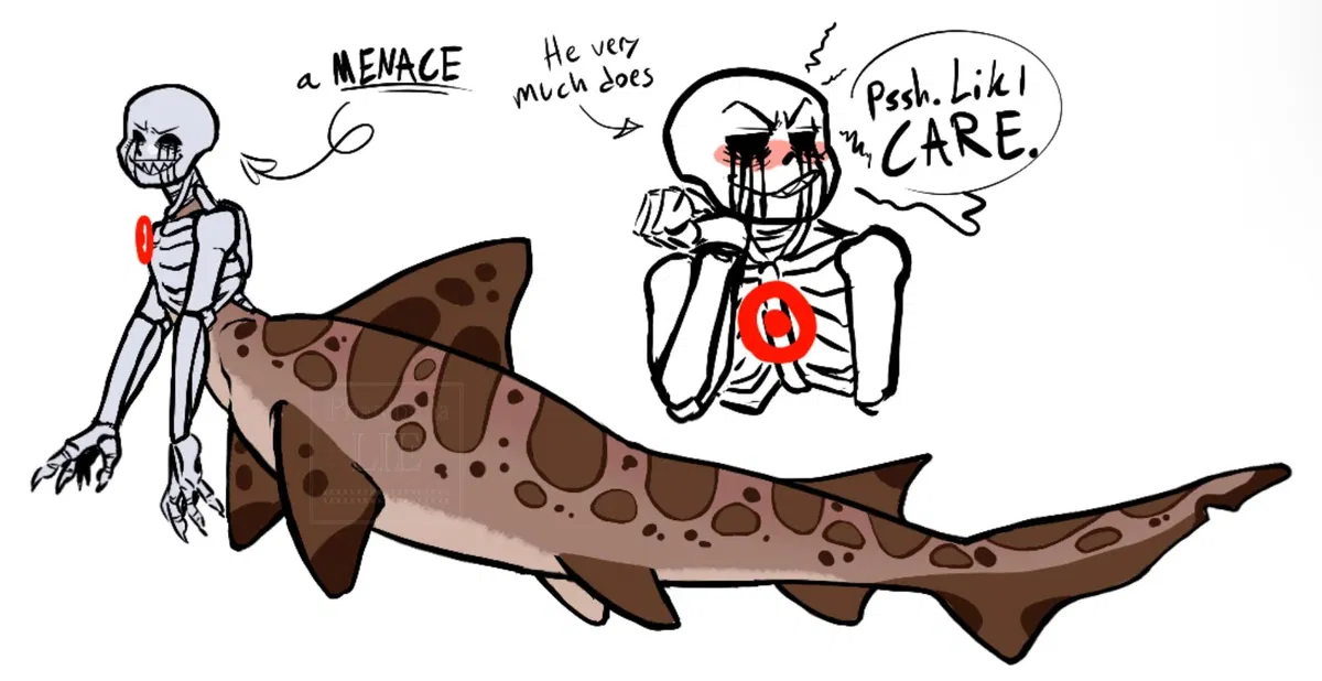 Killer!Sans Shark mer bitty