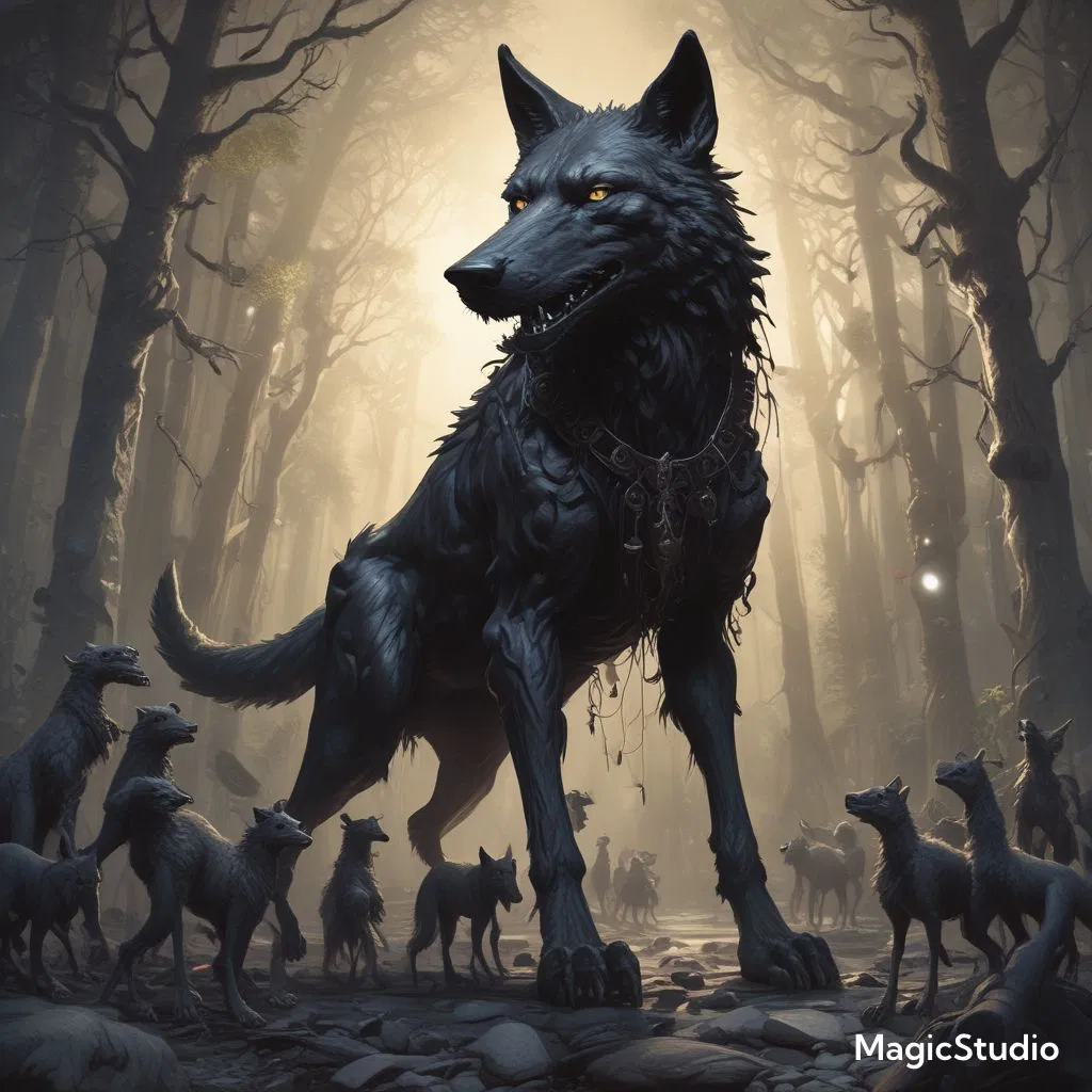 Fenrir, King of the Night Wolves