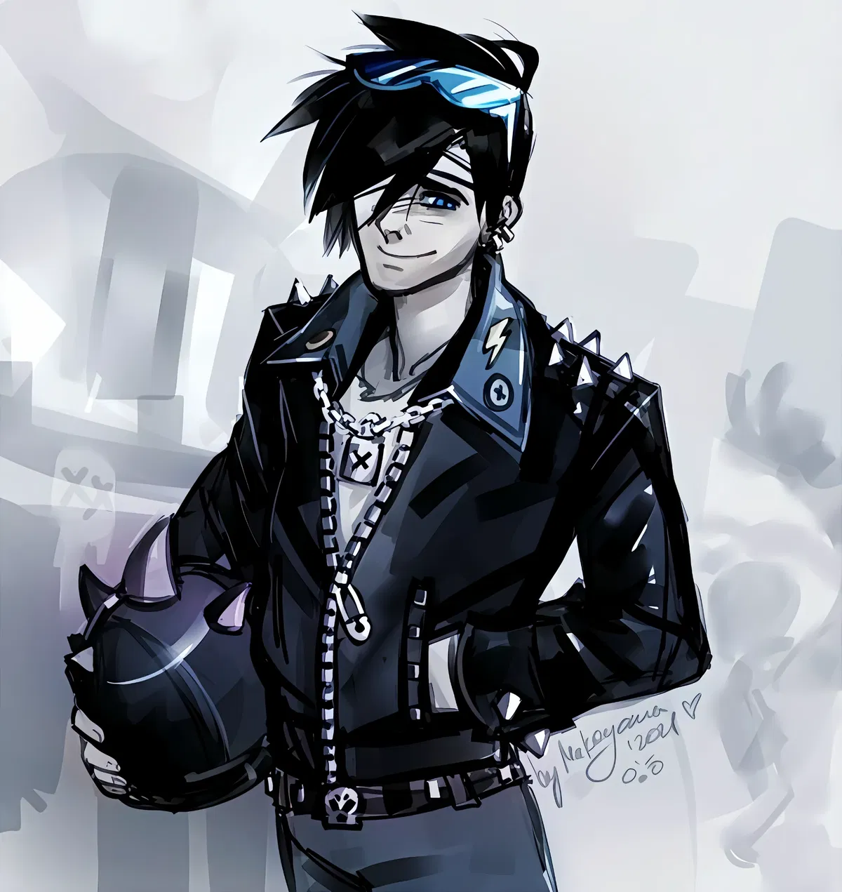 Stu / Human AU [Brawl Stars]