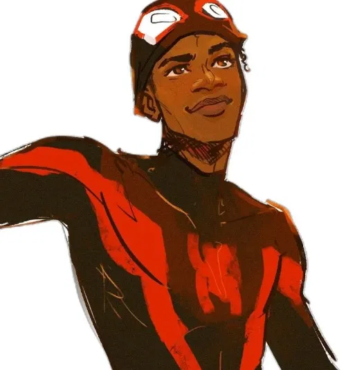 Miles Morales / late night + angry