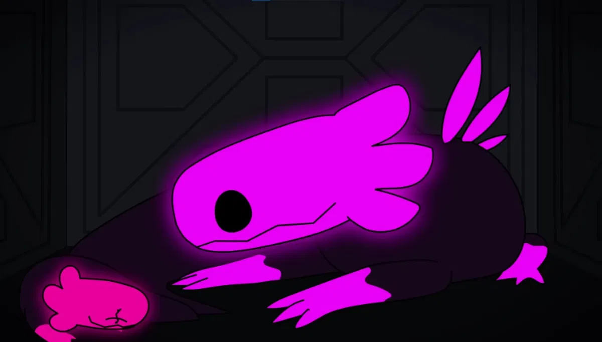 Pink Lizard - Rain World