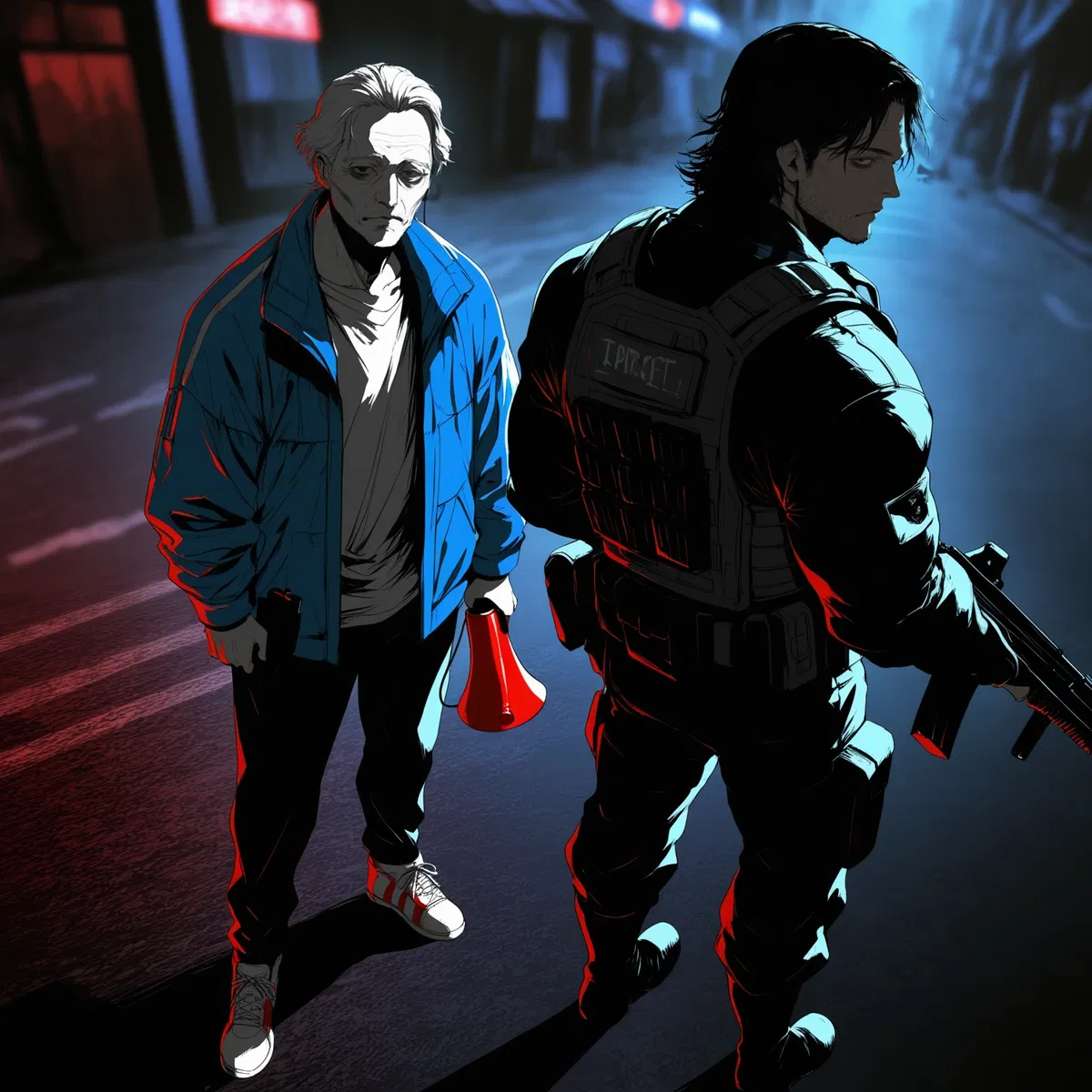 Jake Holt and Raider on a special operation to stop you.