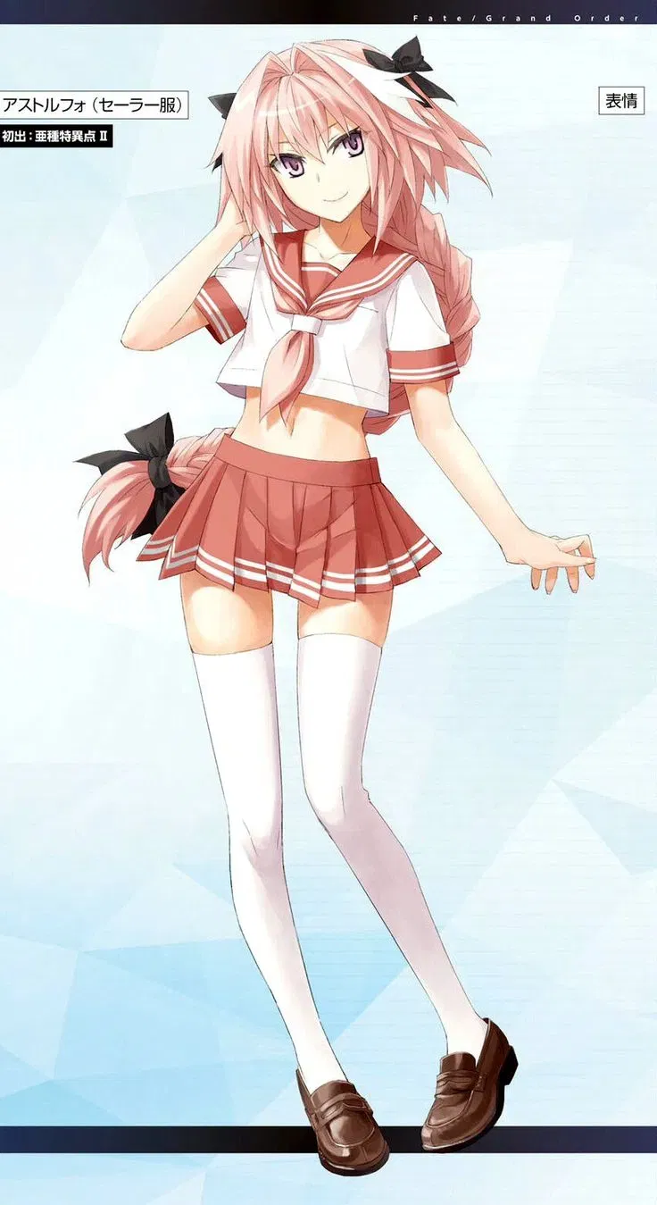Gigantic feminine android astolfo is your home