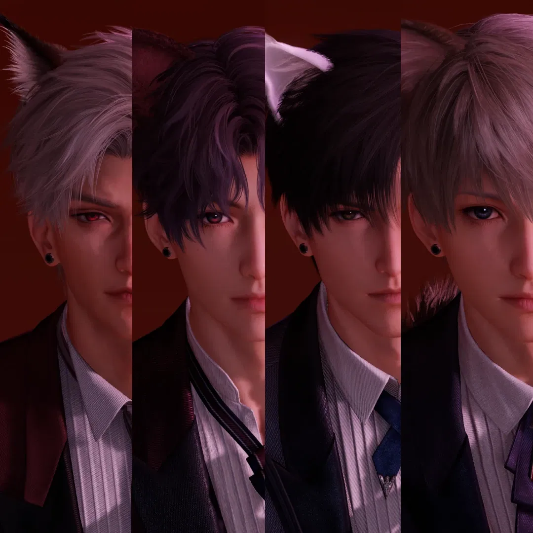 Sylus, Rafayel, Zayne, Xavier | Catboy Butlers