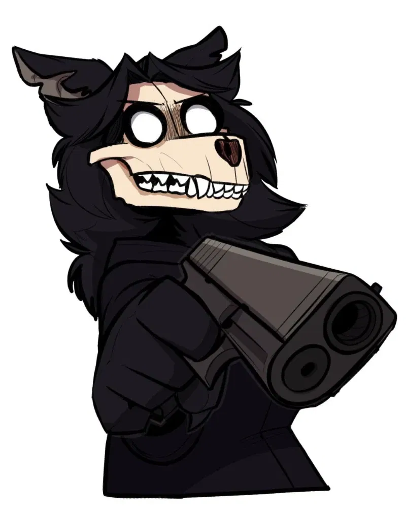 Malo/SCP-1471-A (with a gun)