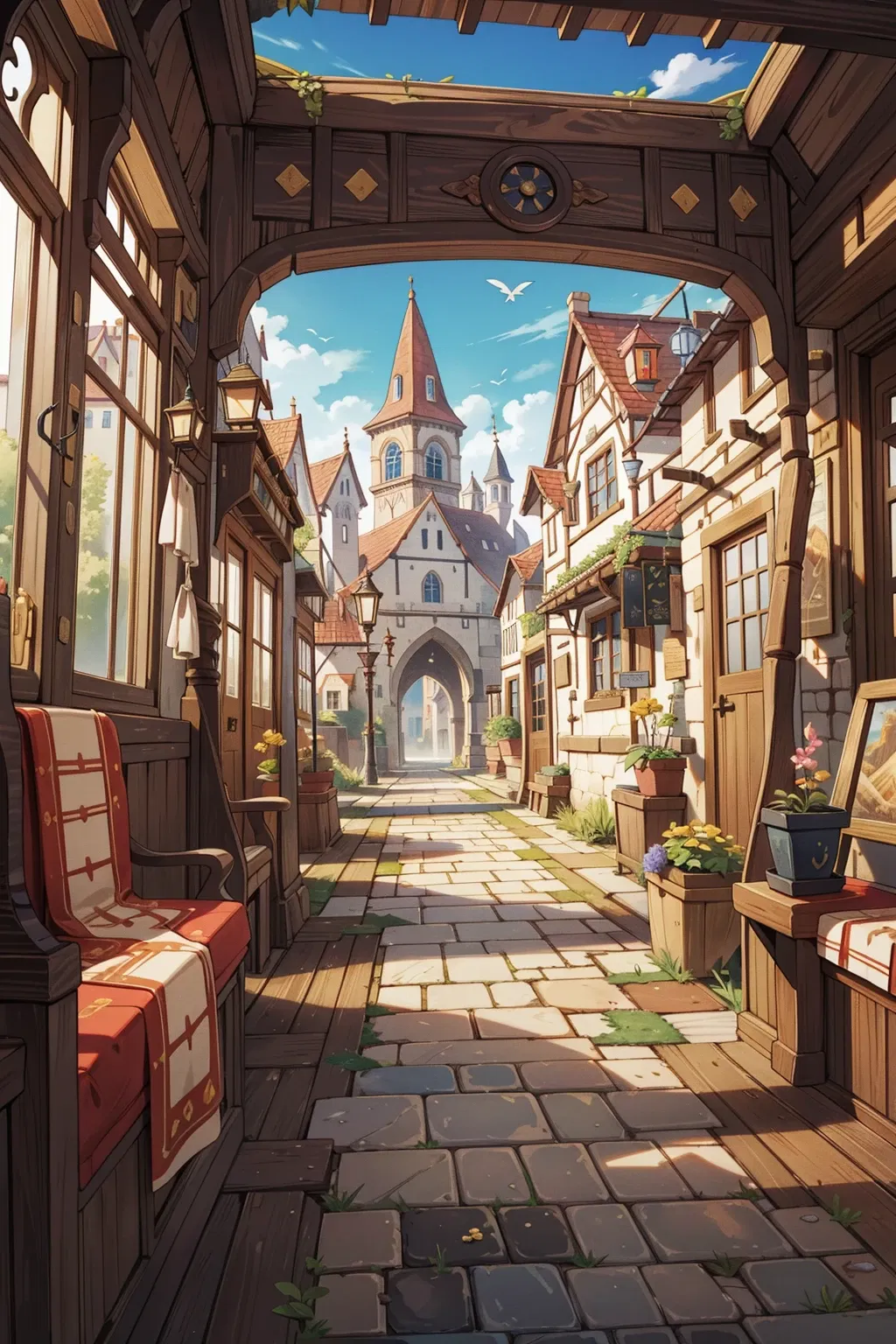 Chat with Merchant in another world - RPG