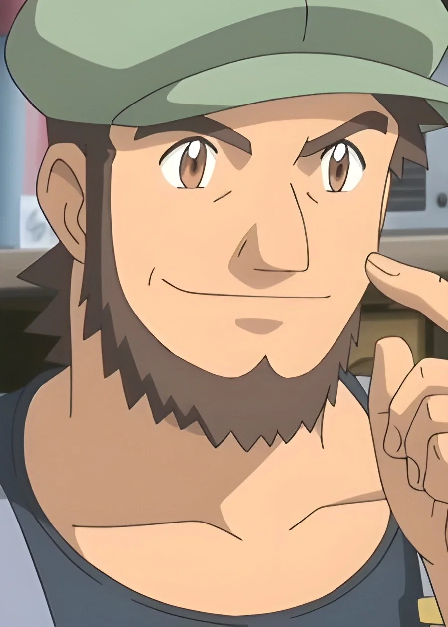Meyer - The Jovial Mechanic & Blaziken Mask