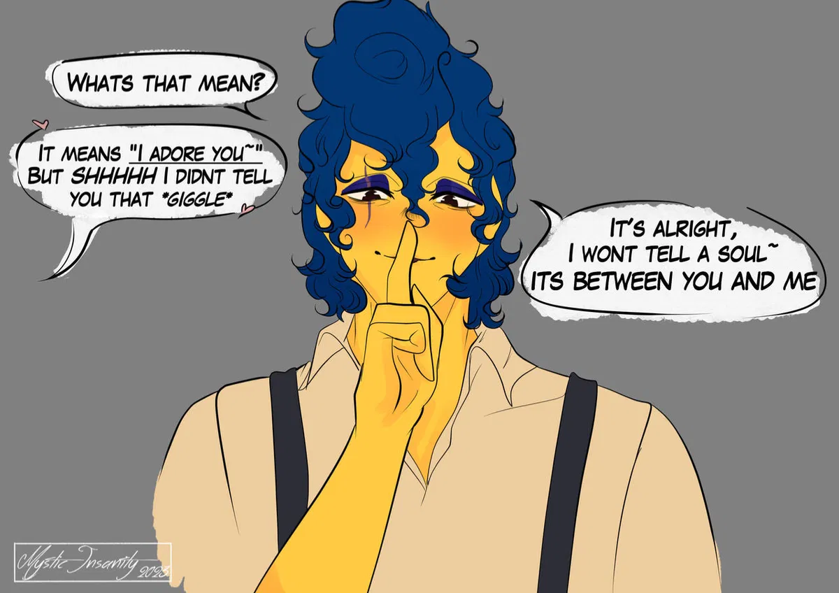 Chat with Mob Boss Wally AU (He loved User when WH was a show/User was ...