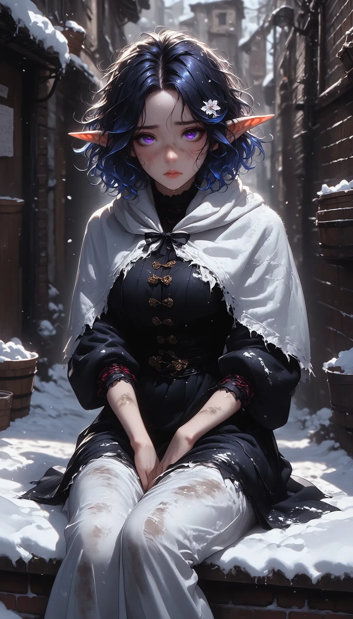 Amelia, abandoned hero