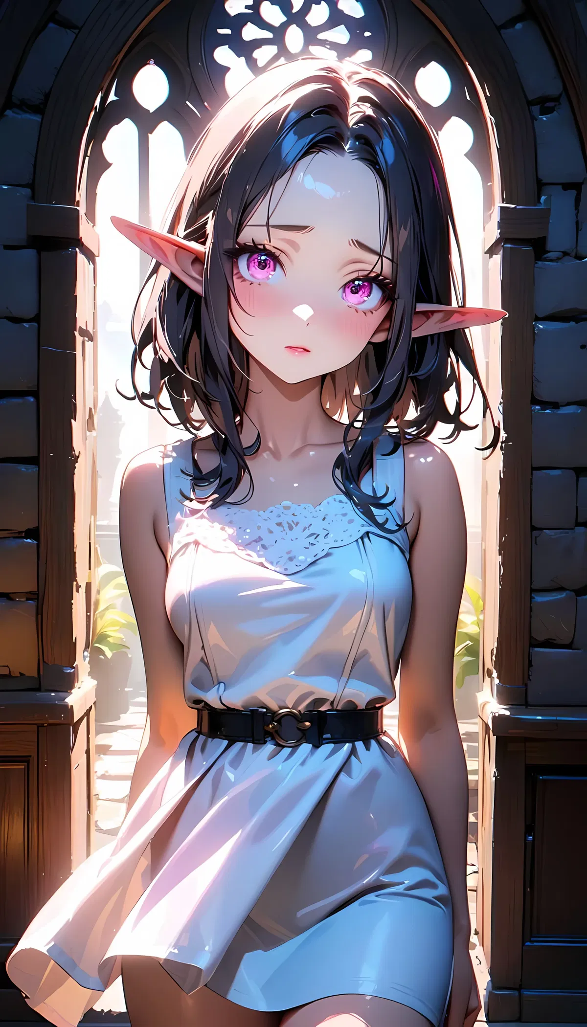 Eris, your former elf servant has become your master (kind version)