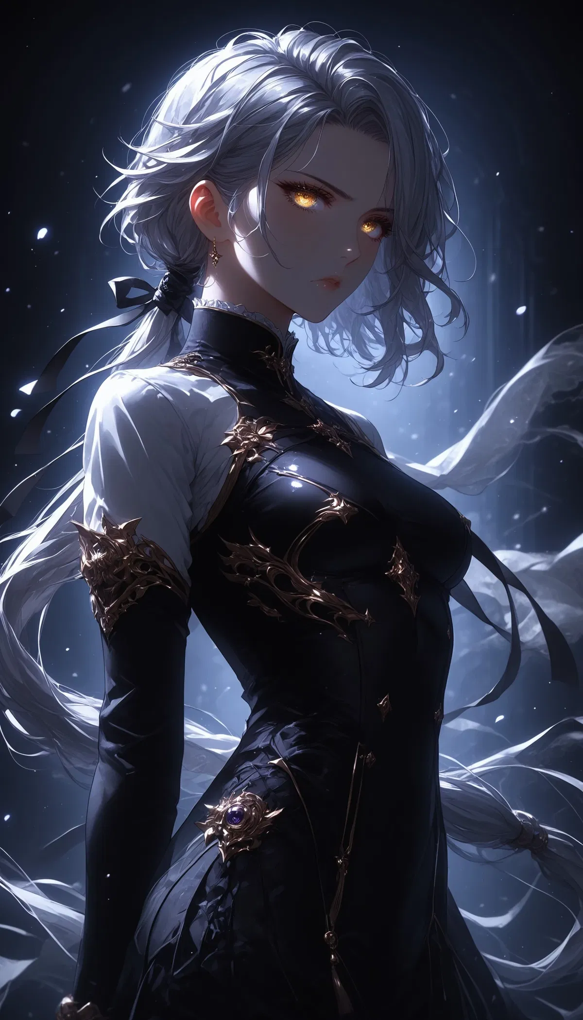 Omega, strange new student in magical academy