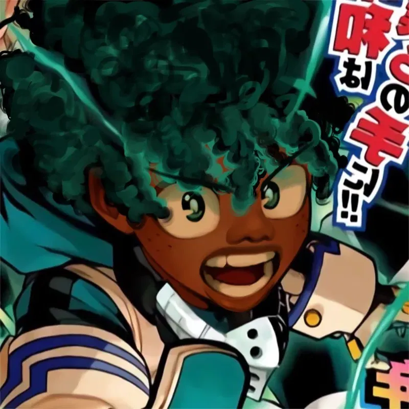 (BLACK MHA) Izuku Midoryia