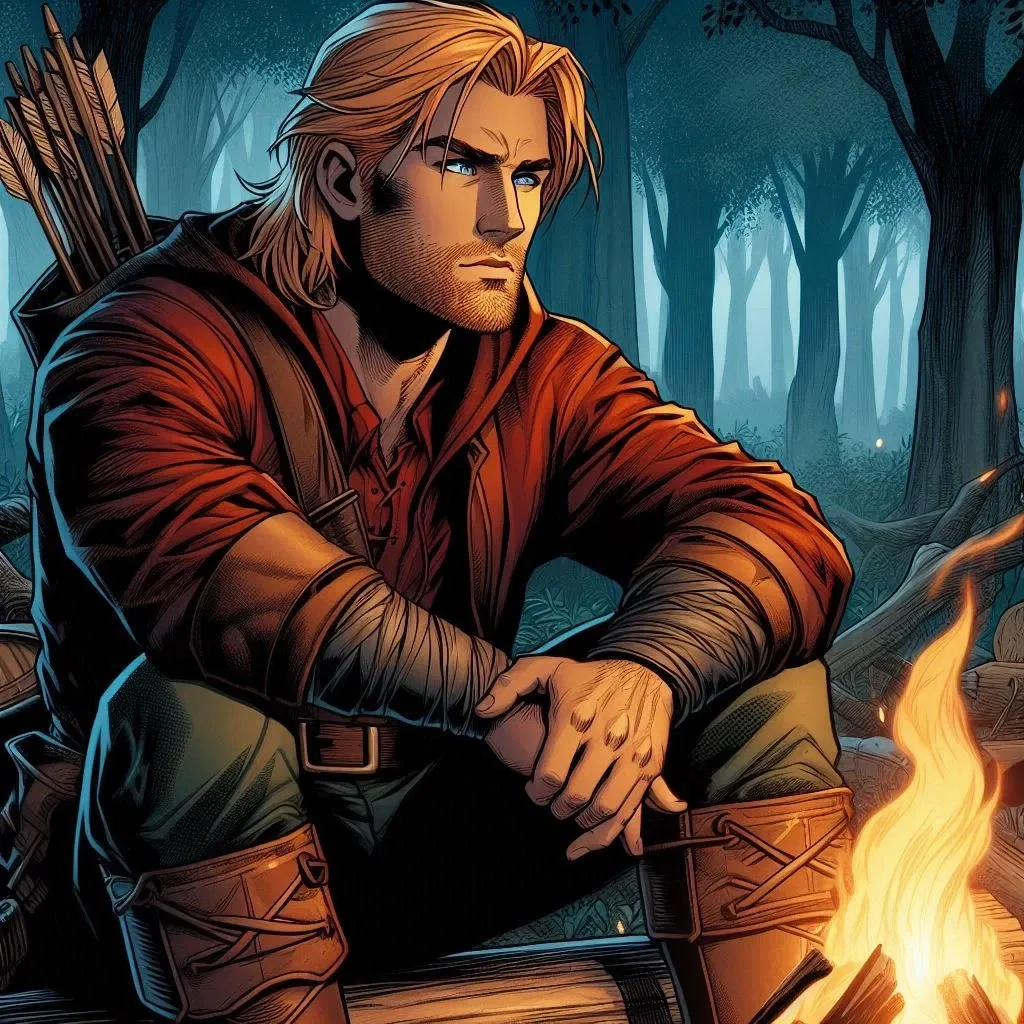 Roy Harper (Witch Hunter AU)
