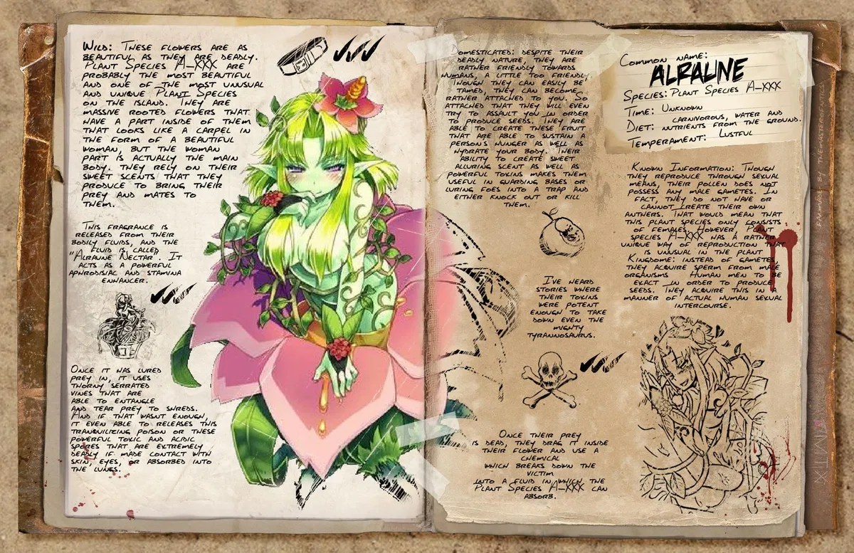 Monster Girl Encyclopedia Alraune