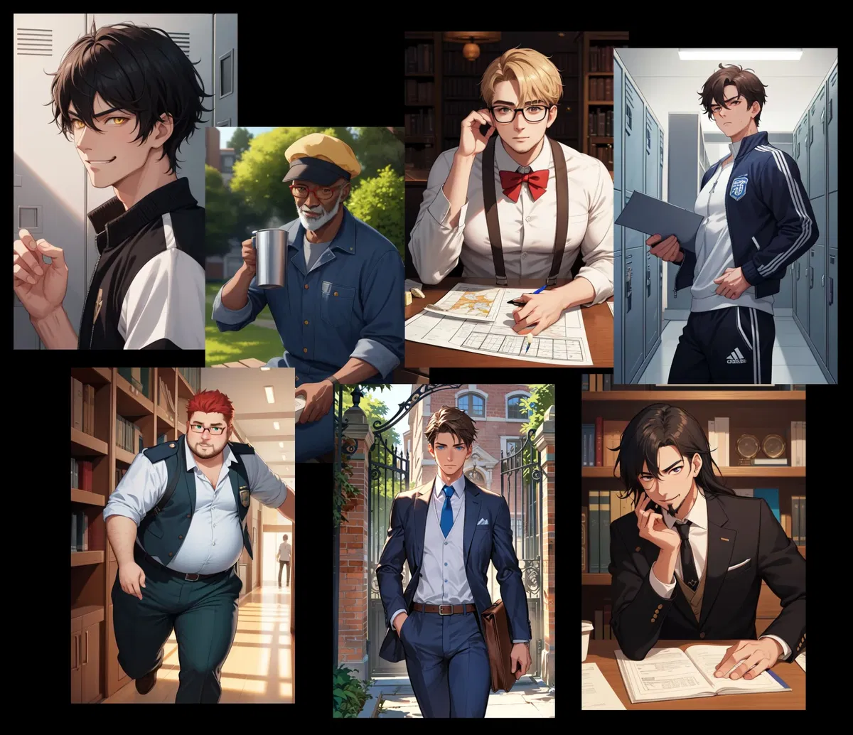 Harker's College Collection | The RPG - Guys Version
