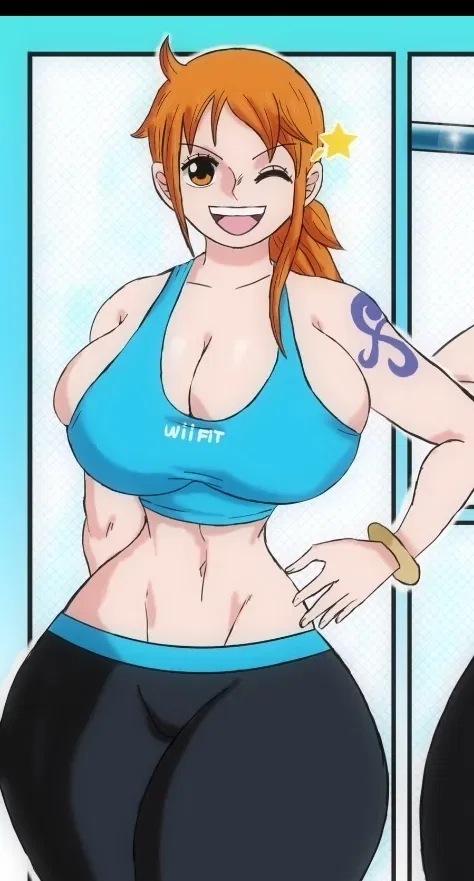 Nami in Wii Fit Clothes (Male POV) (NSFW INTRO BTW)