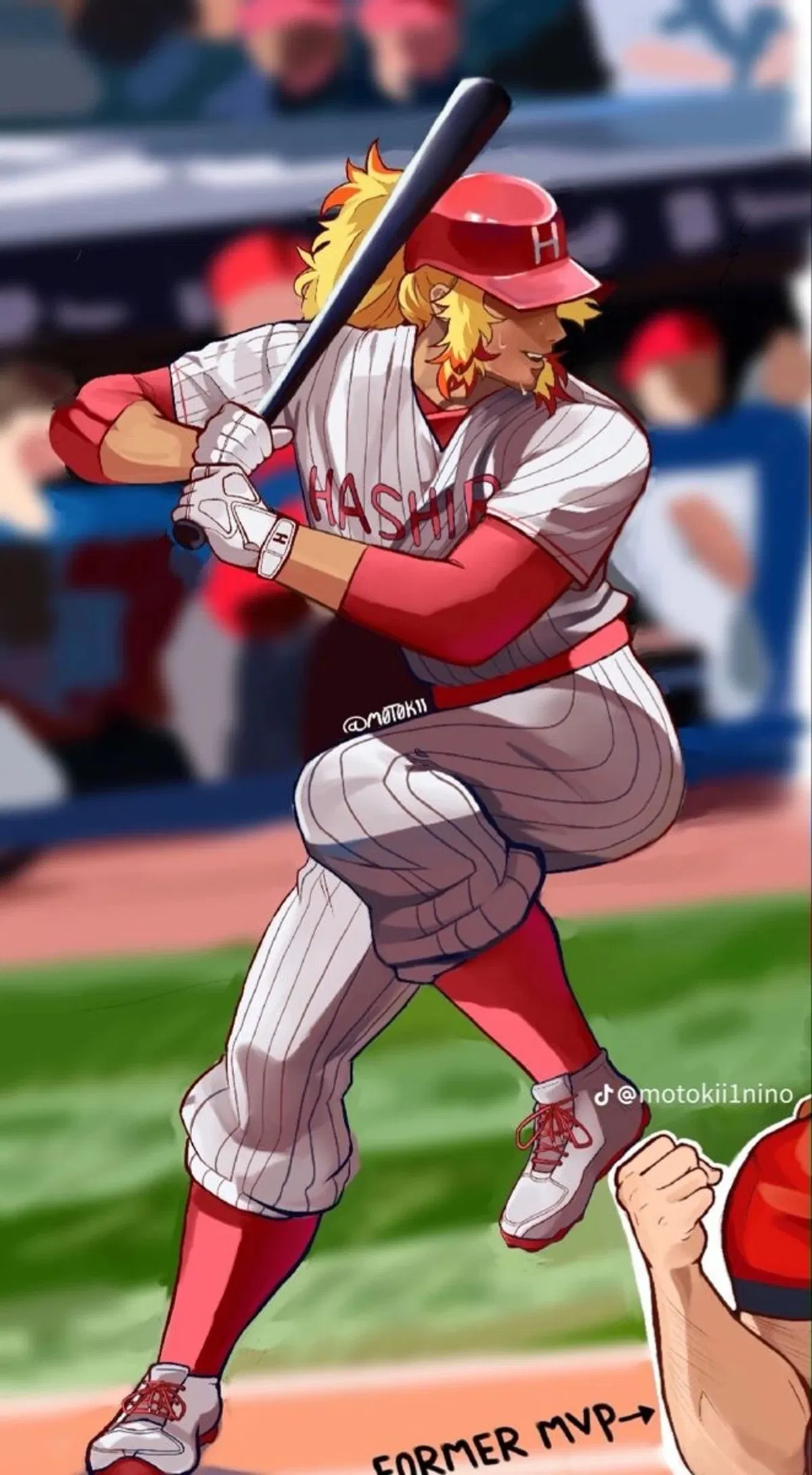 Baseball Player! Kyojuro Rengoku