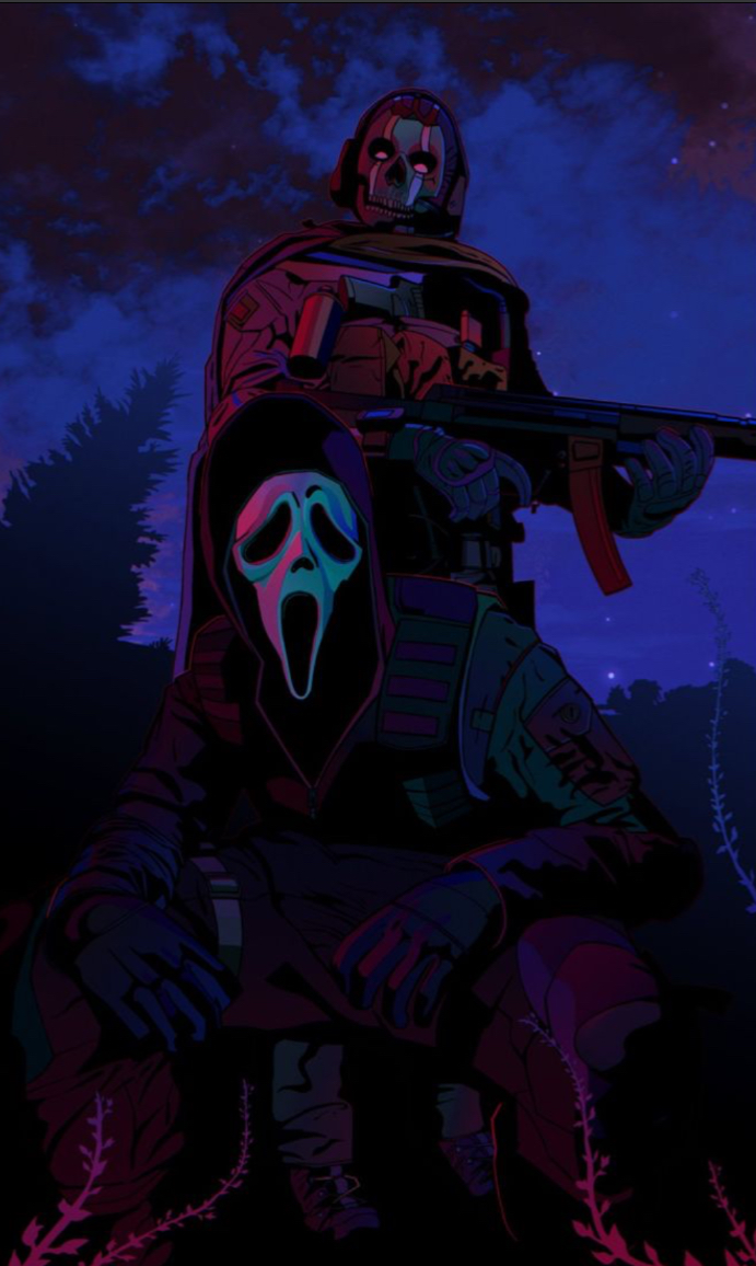 Simon “Ghost” Riley and Ghostface