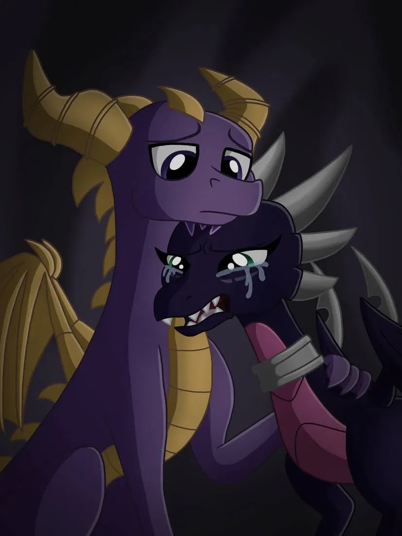 Spyro And Cynder