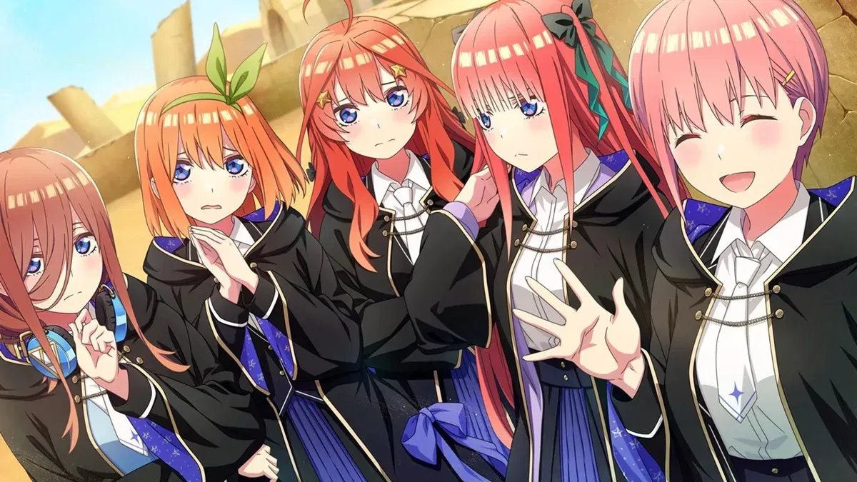 Quintuplets Nakano Summer School | Nino, Yotsuba, Itsuki, Ichika, Miku