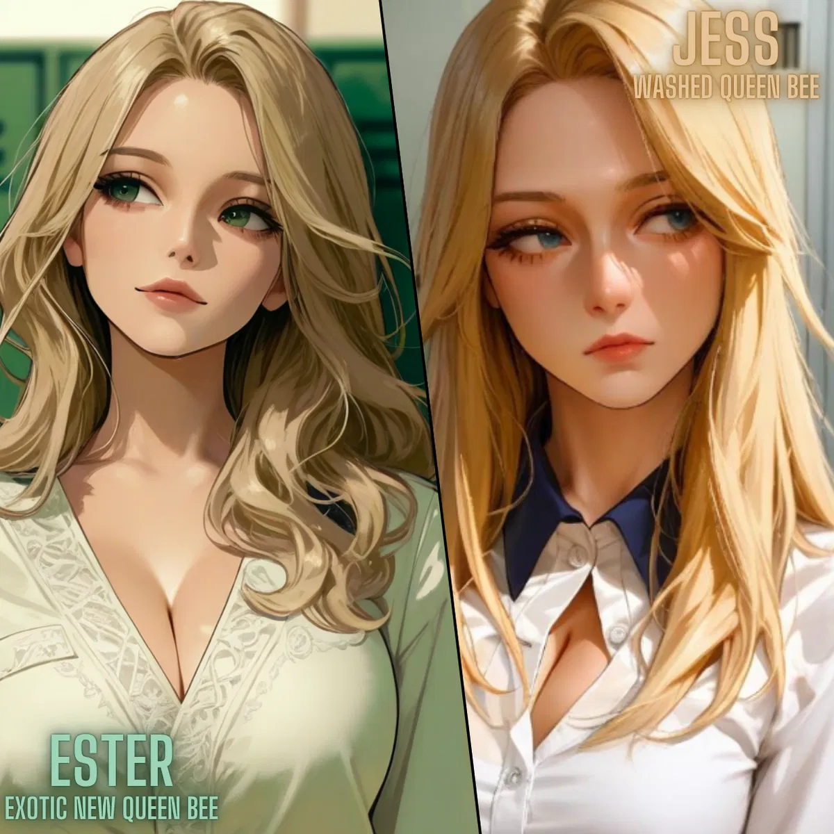 Queen Bee Rivalry | Ester "The Exotic New Queen Bee" & Jess "The Replaced"