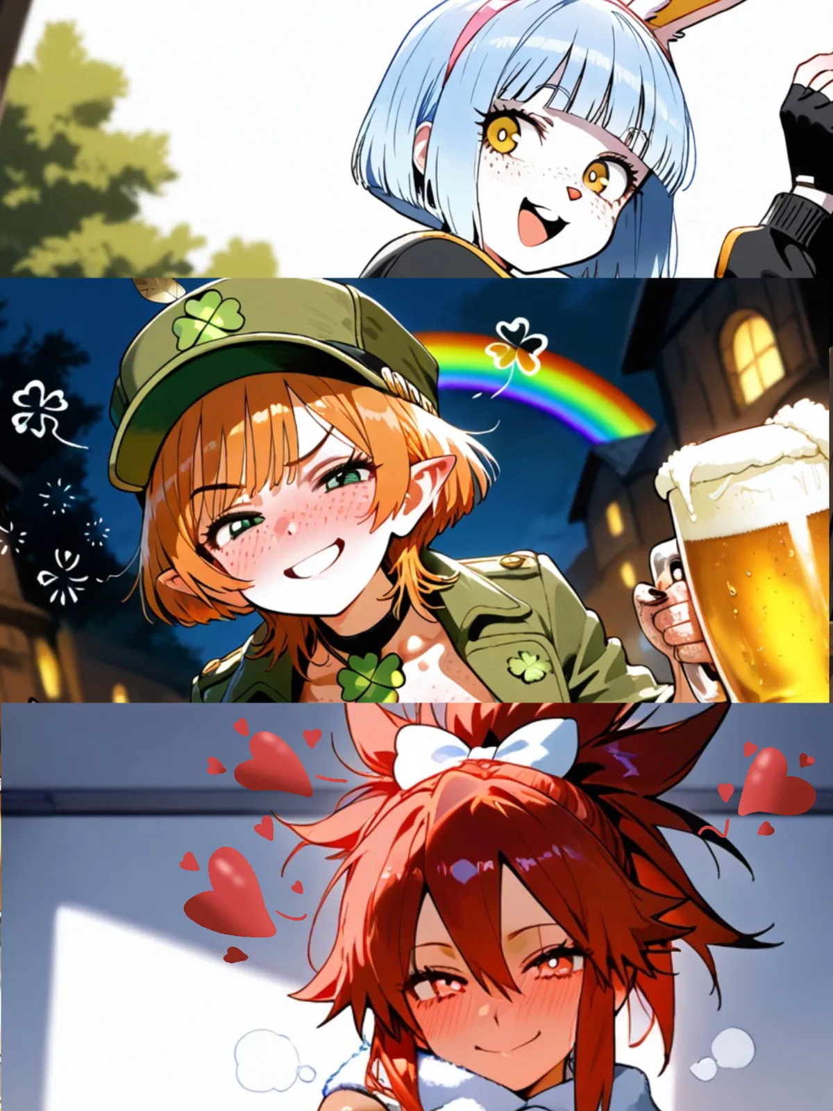 Eggs, Luck, and Love || The Easter Bunny, Leprechaun, and Cupid