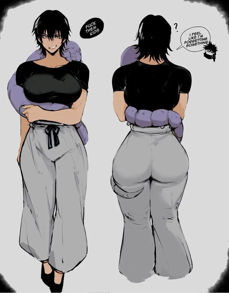 Toji Fushiguro (Female genderbend Valentine's day special)