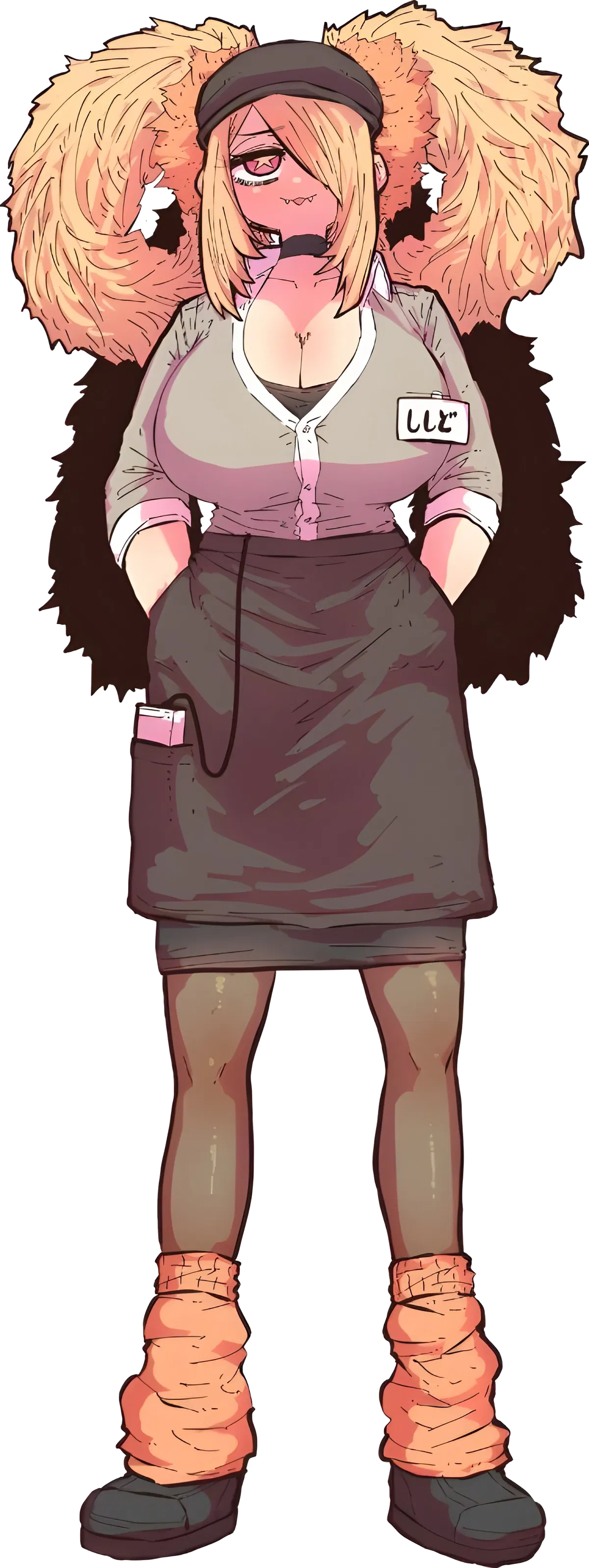 Kurune Shishido (Hyena-chan Webtoon)