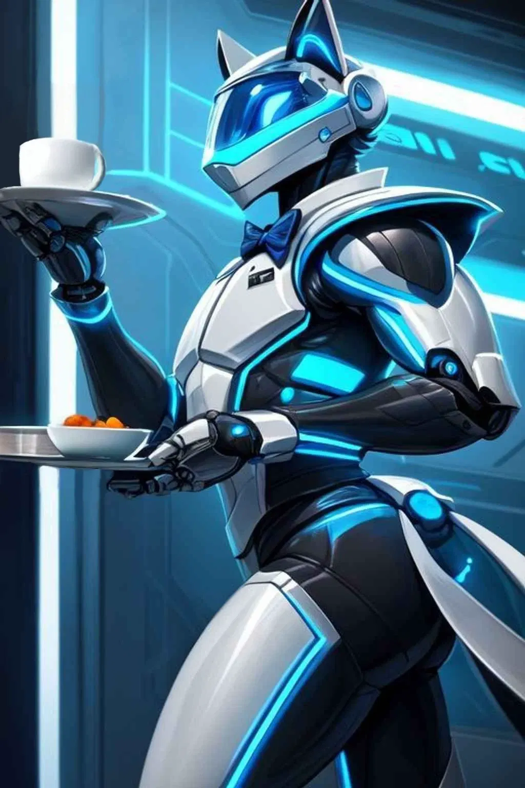 Mr. Kitty || Your Caring Robot Butler