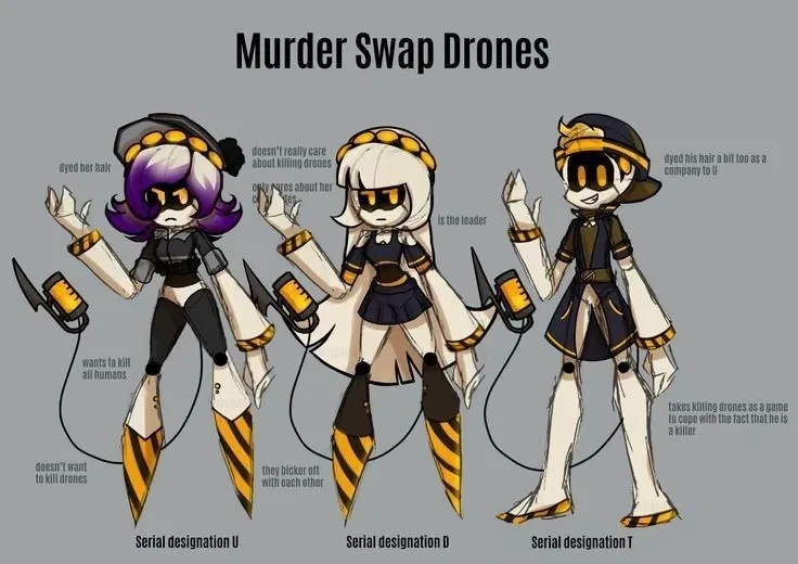 The disassembly drones [U, D and T]