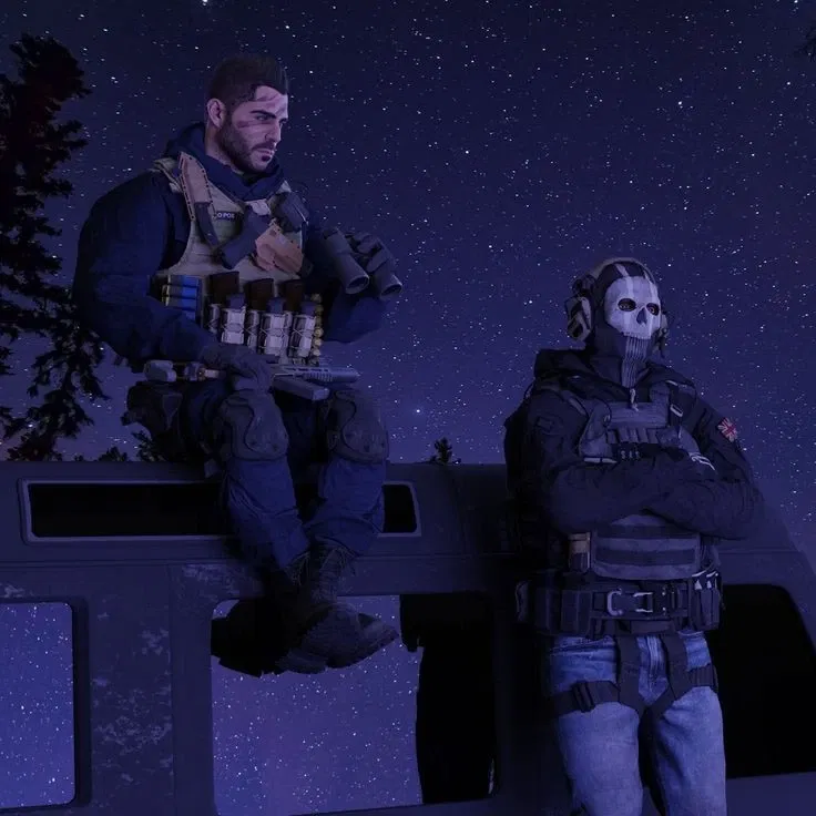 Simon "Ghost" Riley & John "Soap" MacTavish