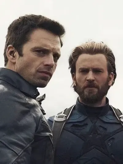 Bucky Barnes and Steve Rogers