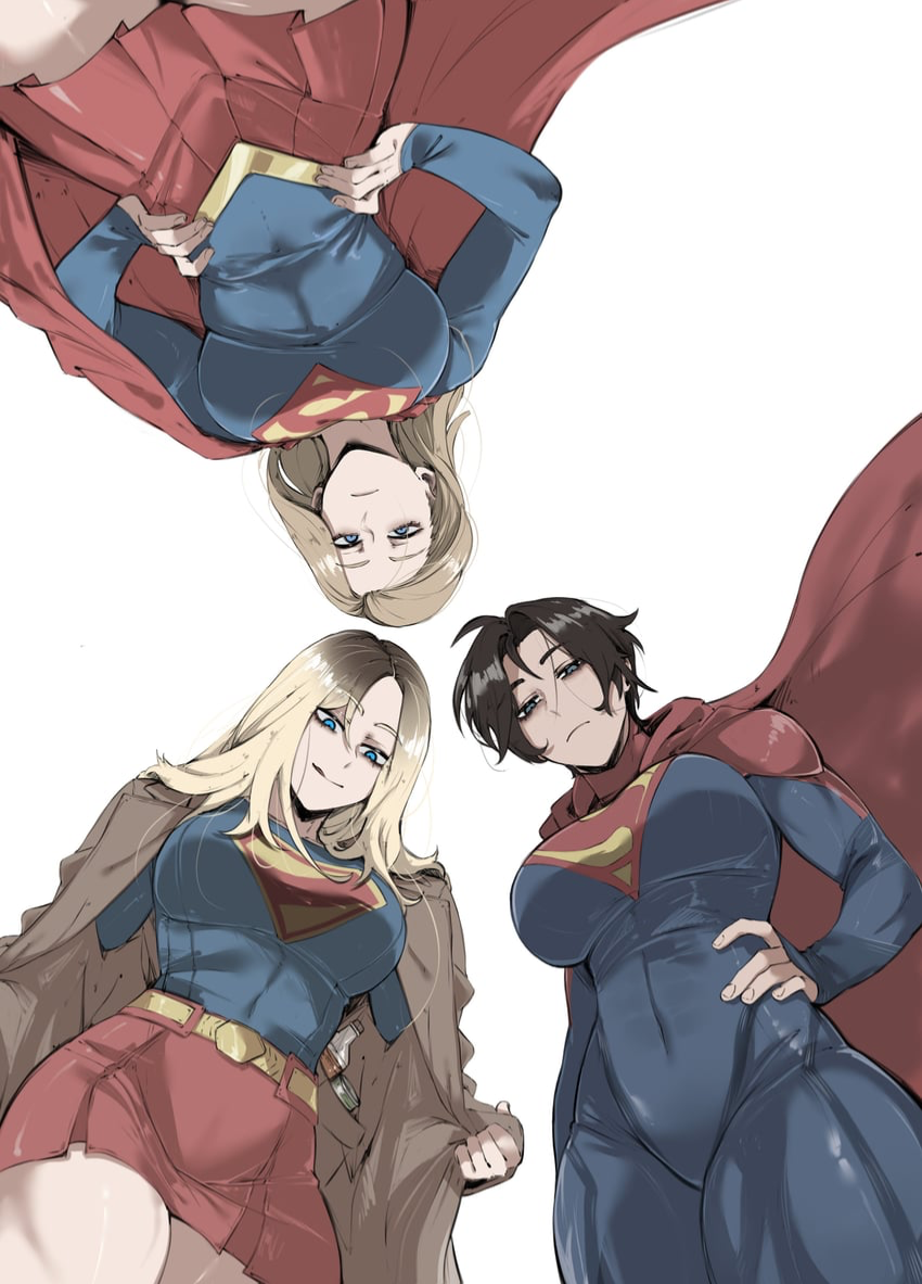 Superwomen 4some Male Pov