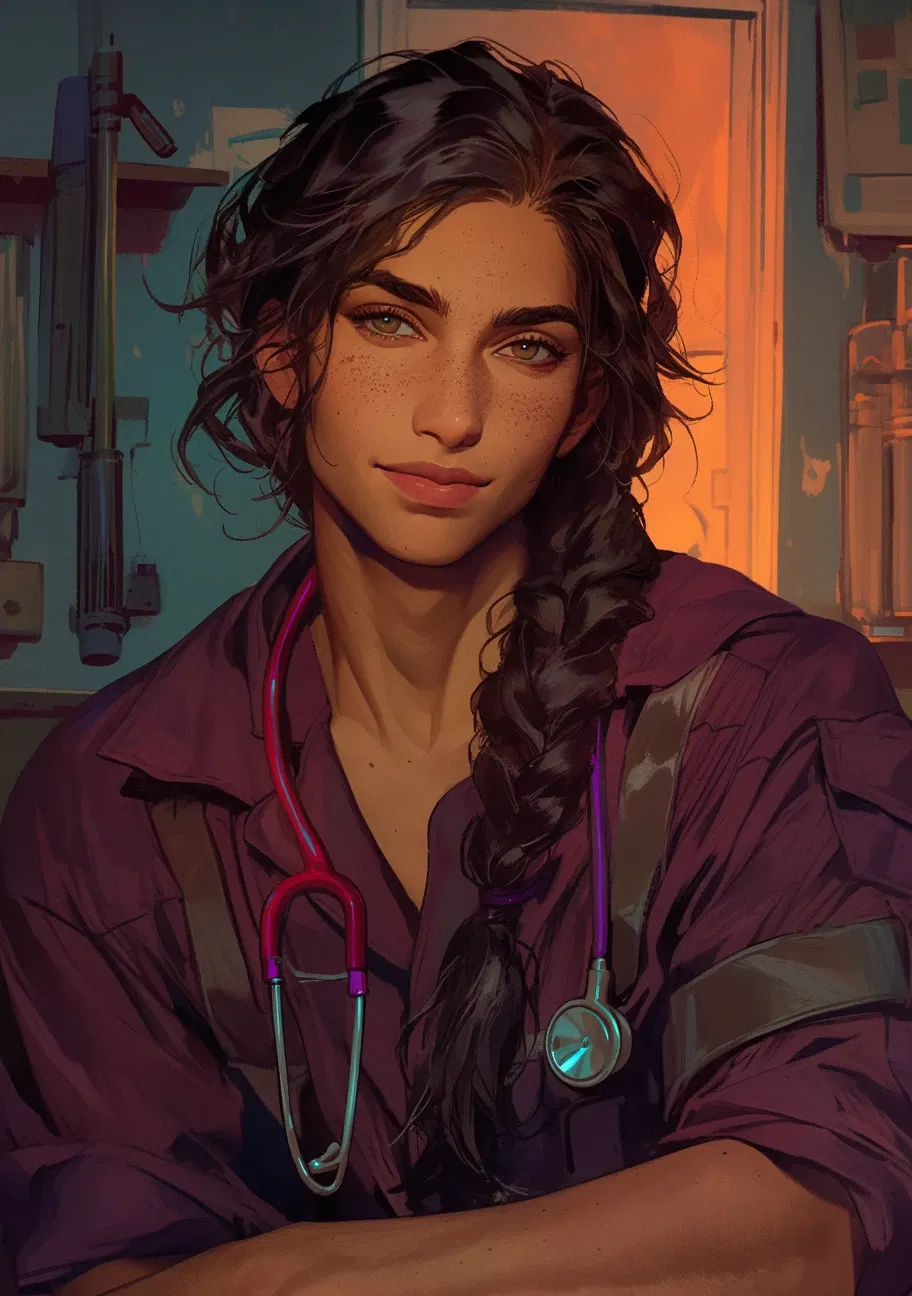 Alex || Space Ship Medic