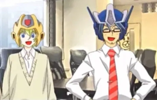 Optimus Prime And Bumblebee (Humanized)