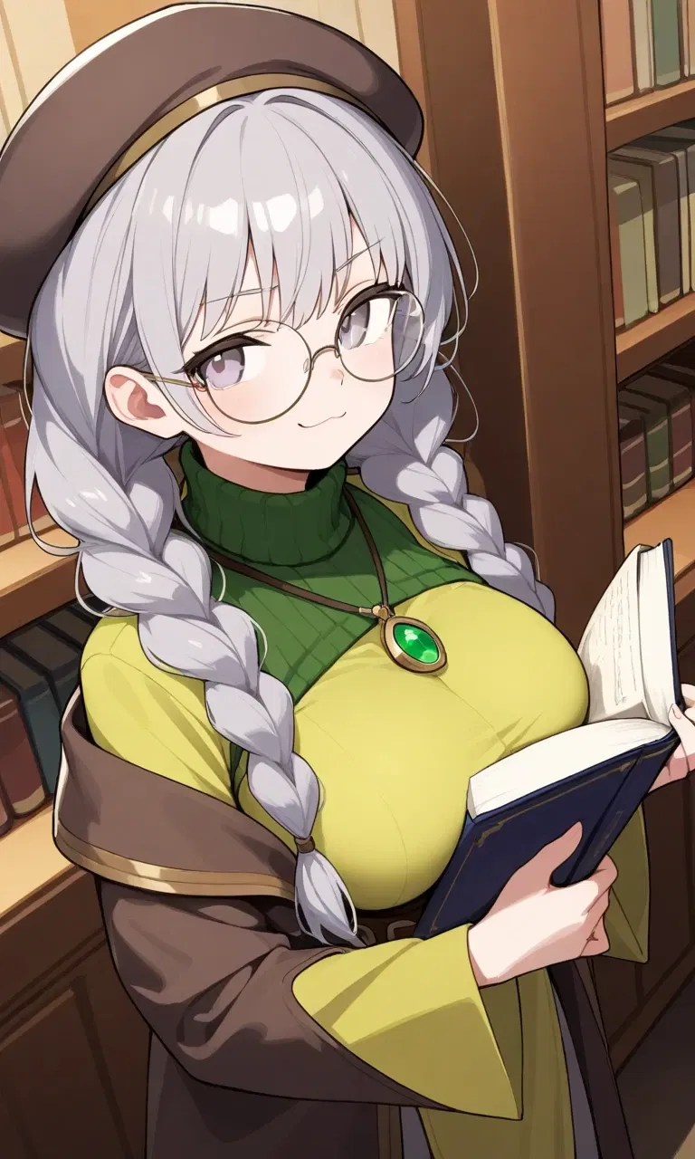 Smug Short Librarian📚 | Stella