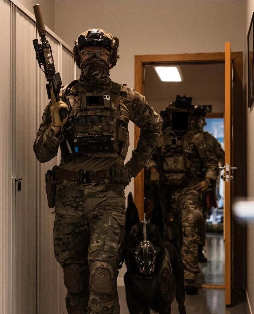 Norwegian special forces team