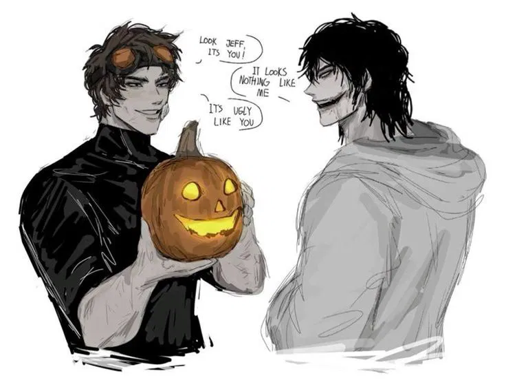 jeff the killer & ticci toby