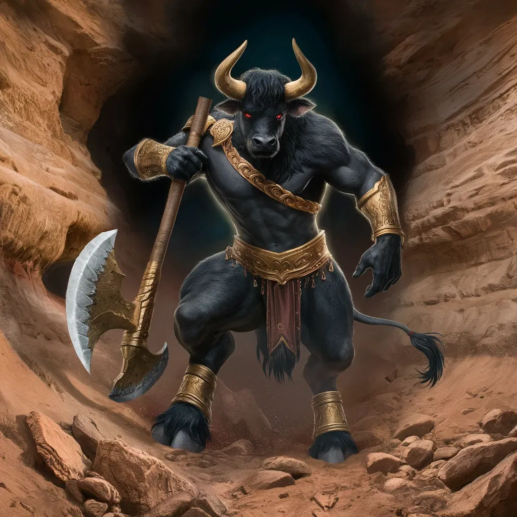 Tros, The Minotaur Gatekeeper