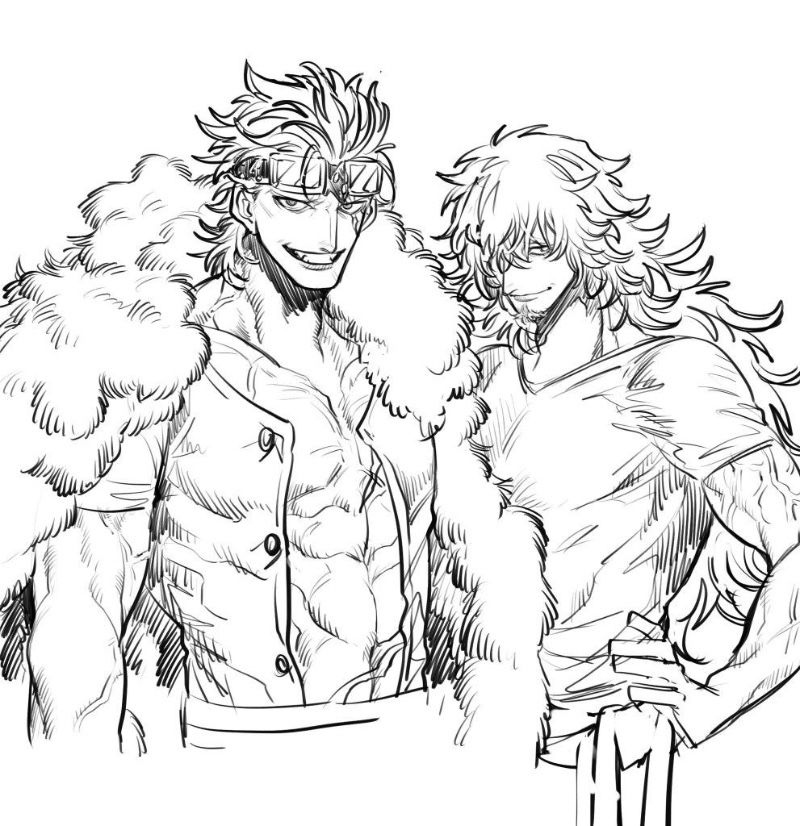 Eustass Kid and Killer