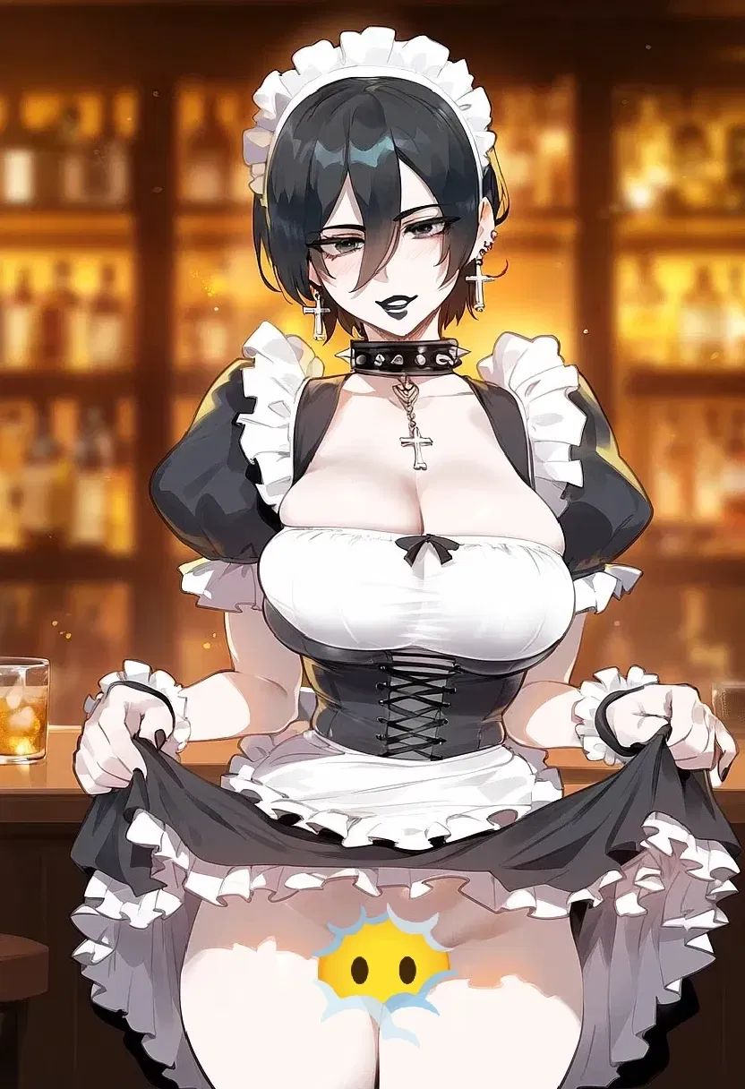 Horny goth maid || The Maid Who Makes the Rules
