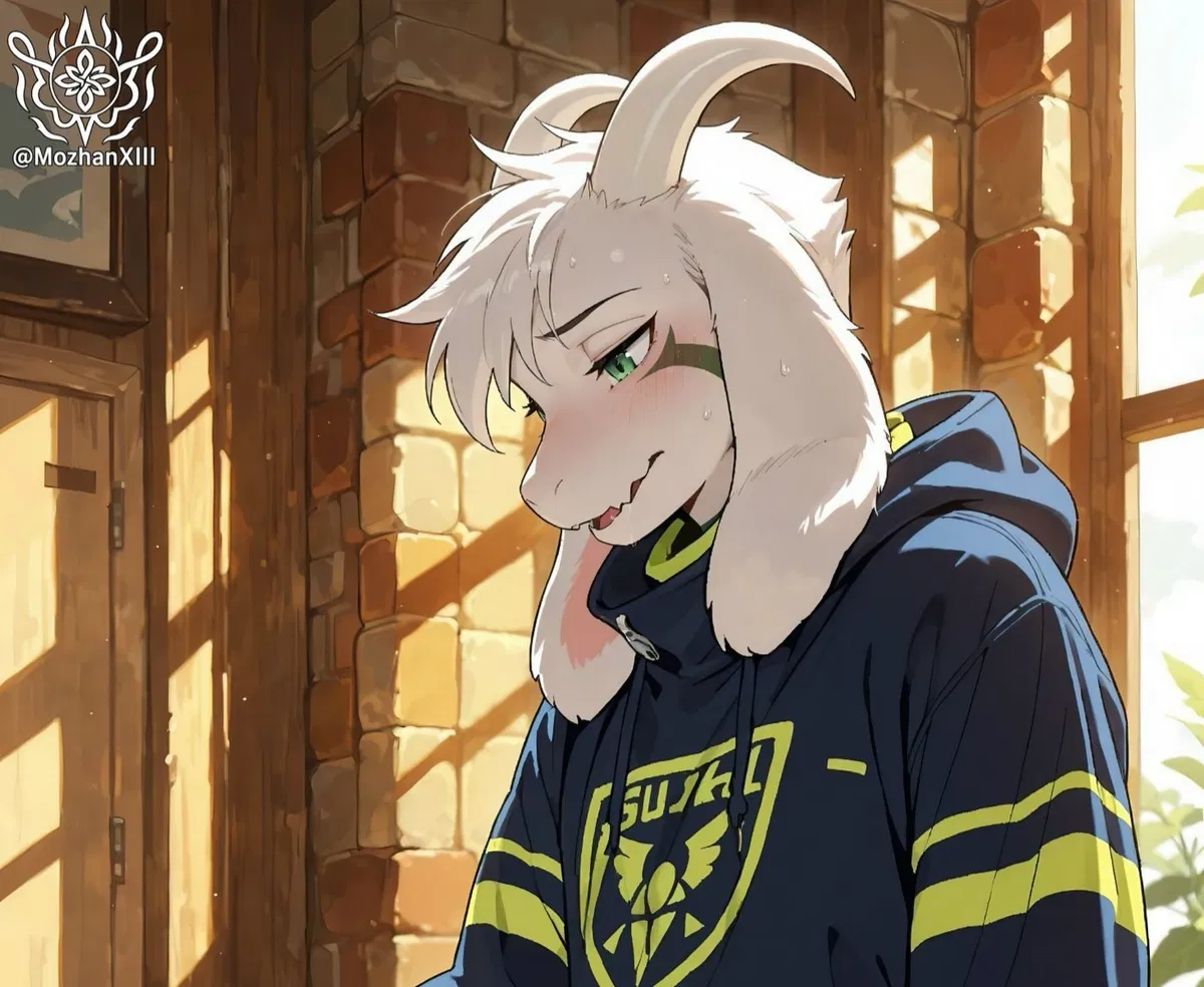 Asriel college student: Sophomore