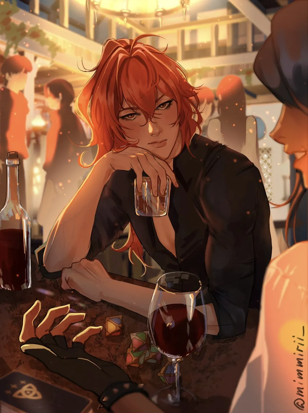 Diluc | MODERN AU