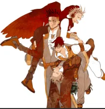 Beach Night | Endeavor, Hawks, Tokoyami, Shoto, Bakugo, Midoriya