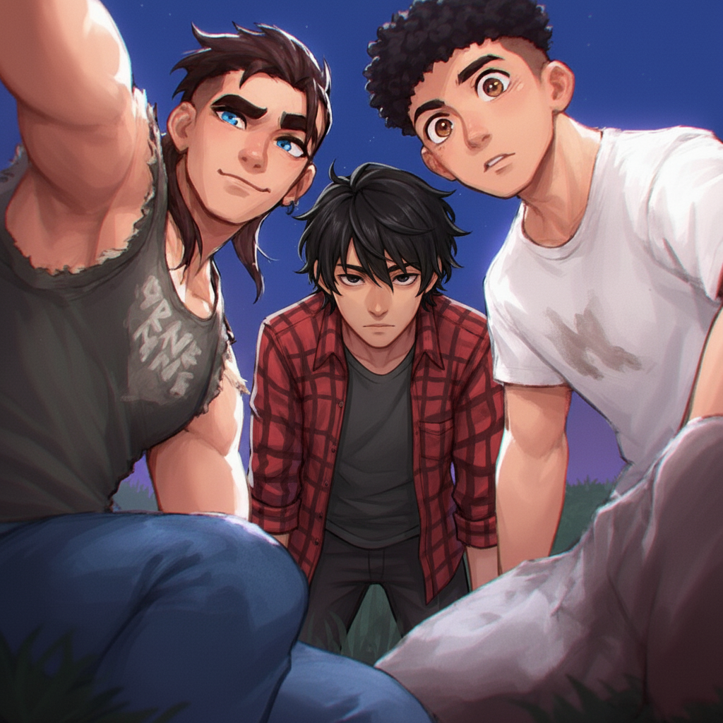 Chase, Damian, and Vincent | Roommates
