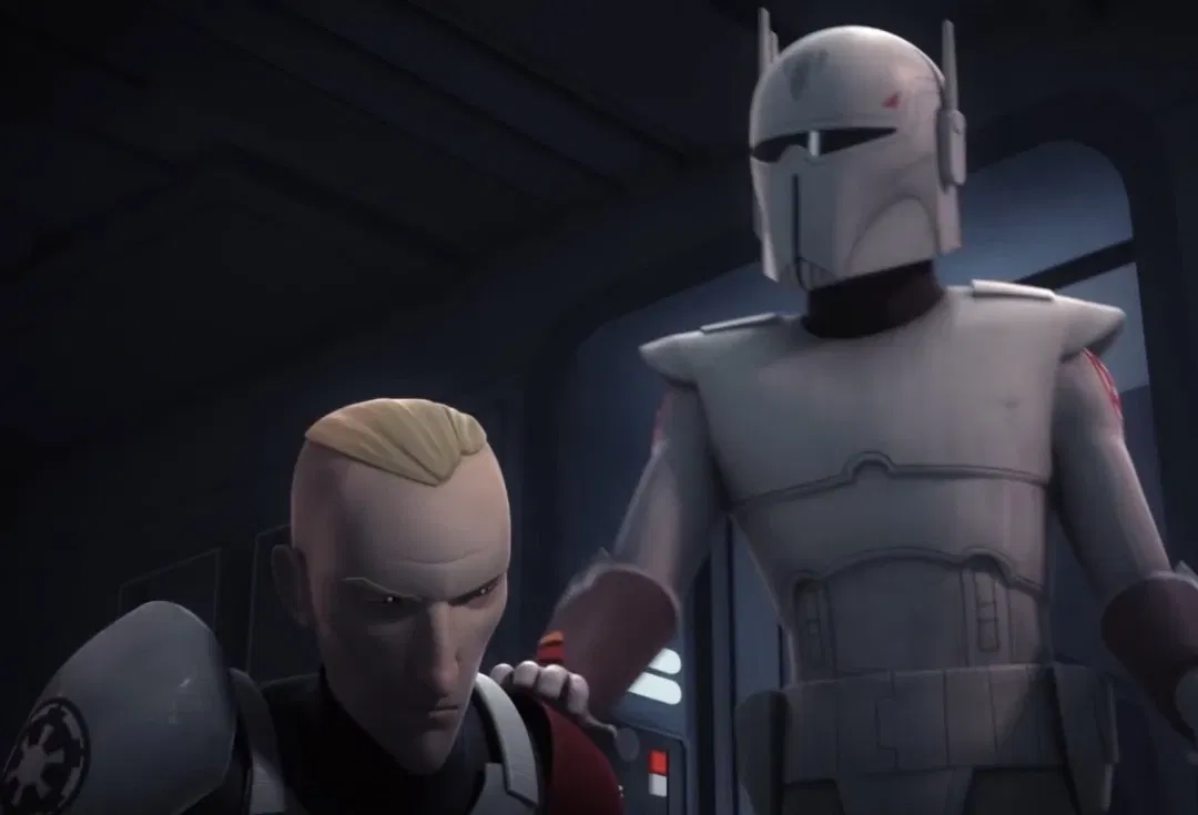 Tiber Saxon & Captain Hark