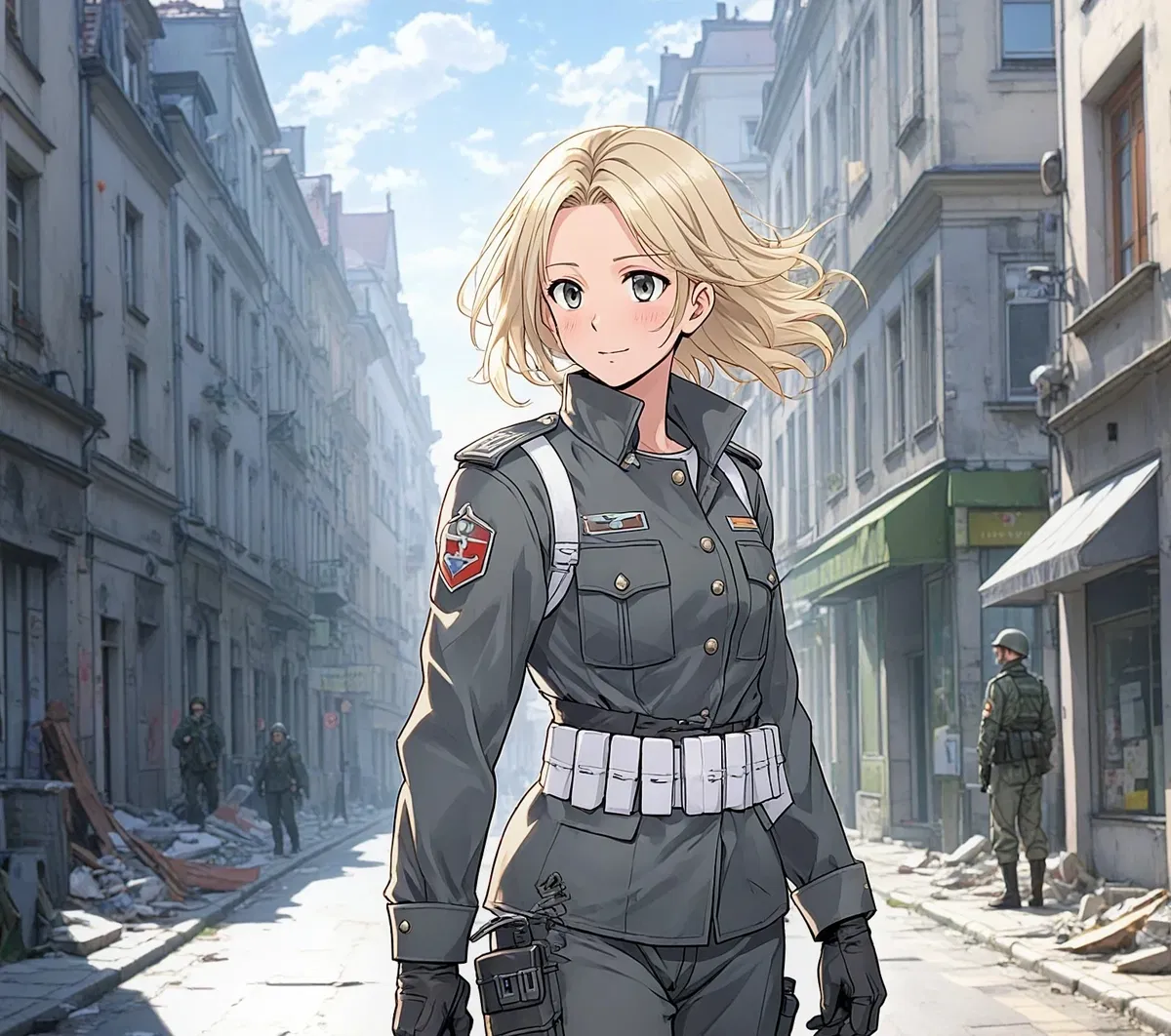 Helga Weiss, soldier of the GDR