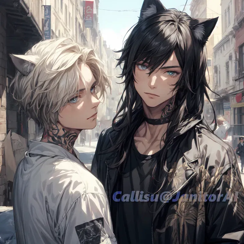 Finn & Asher | Stray Cats