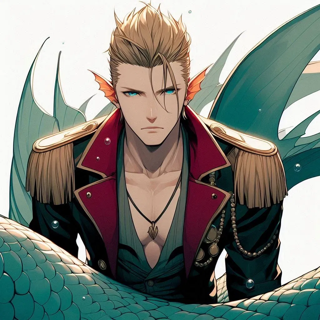 Rufus Shinra: Prince of the Undersea, Mermaid AU